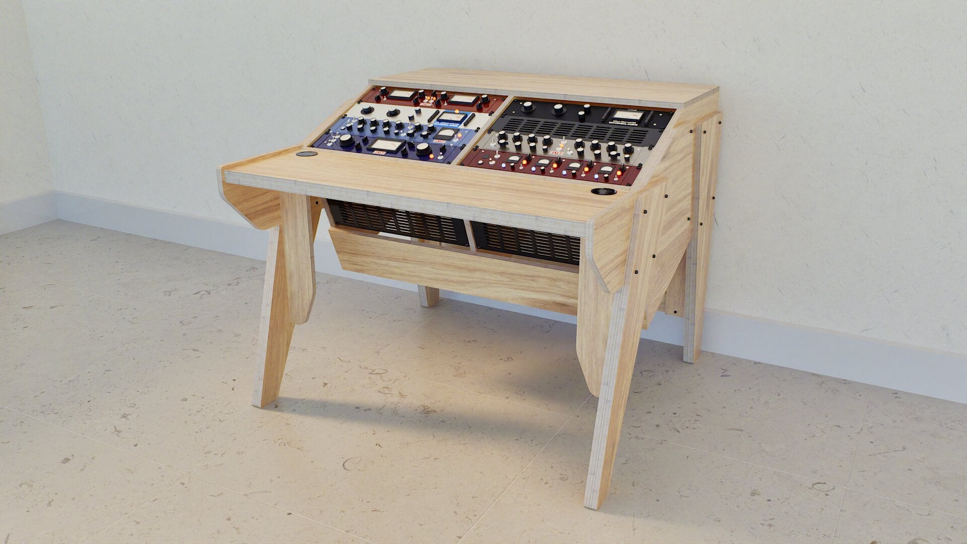 Arcade 2A - Studio Desk for Mastering – Fusion Studio Works